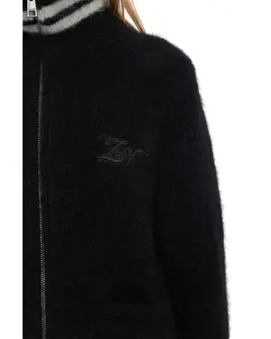 Zadig&Voltaire Gildas Mohair Blend Coat