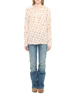 Zadig&Voltaire Torny V-neck Tunic - Pear