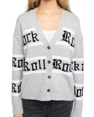 Zadig&Voltaire Wool-blend V-neck Cardigan