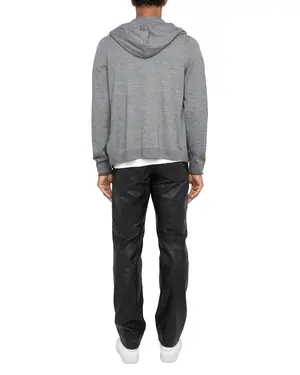 Zadig&Voltaire Double Cuff Logo Hoodie - Gris Chine