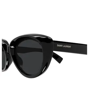 Saint Laurent Cat Eye Sunglasses, 53mm - Black