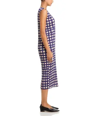 Issey Miyake Basket Midi Dress