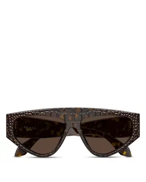 Alaïa Geometric Sunglasses, 58mm