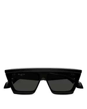 Alaïa Geometric Sunglasses, 99mm