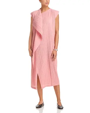 Issey Miyake Draped Midi Dress