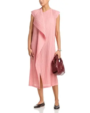 Issey Miyake Draped Midi Dress