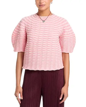 Issey Miyake Off The Shoulder T-shirts For Women