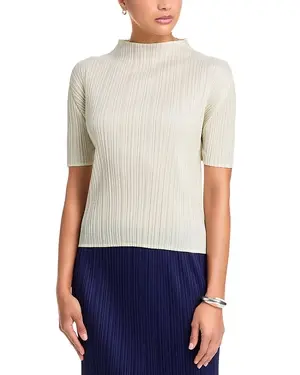 Issey Miyake Off The Shoulder Tops