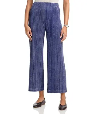 Issey Miyake Denim Pull On Pants