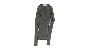 Miu Miu Lurex V-neck Sweater