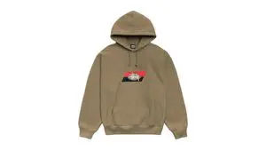 StÜssy Double Stripe Embroidered Hoodie