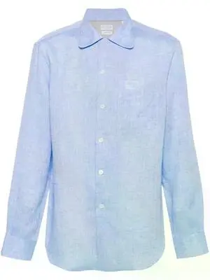 Brunello Cucinelli Linen Classic-collar Shirt