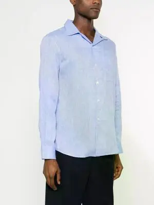Brunello Cucinelli Linen Classic-collar Shirt