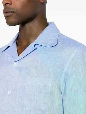 Brunello Cucinelli Linen Classic-collar Shirt