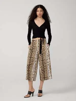 Diane Von Furstenberg Alexia Calf Length Pant