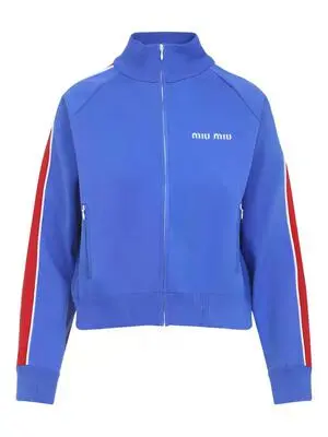 Miu Miu Ribbed Sweatshirts Hoodies For Women