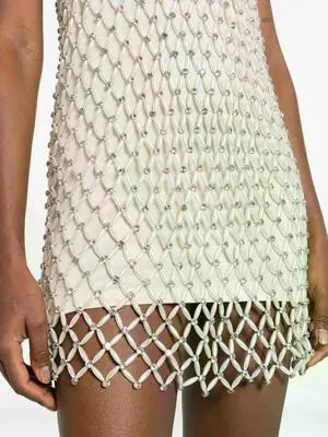 Maje Embellished Beaded Mini Dress