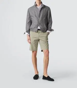 SLOWEAR Cotton-blend Bermuda Shorts