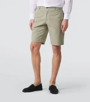 SLOWEAR Cotton-blend Bermuda Shorts