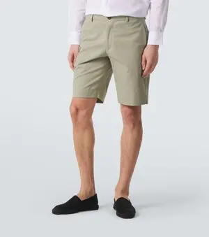 SLOWEAR Cotton-blend Bermuda Shorts