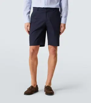 SLOWEAR Cotton-blend Tailored Shorts