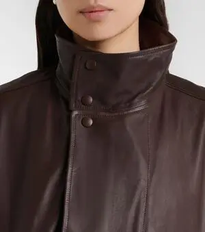 LEMAIRE Leather Blouson Jacket