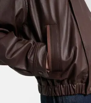 LEMAIRE Leather Blouson Jacket