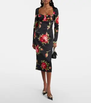 Dolce & Gabbana Floral Print Dress