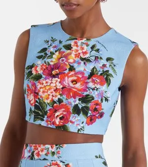 Dolce & Gabbana Floral Cotton Top