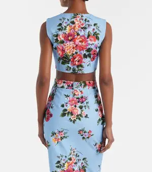 Dolce & Gabbana Floral Cotton Top