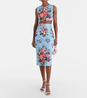 Dolce & Gabbana Floral Cotton Top
