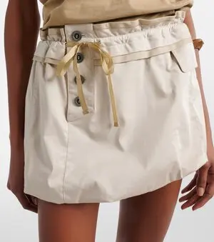 Isabel Marant Étoile Linen Miniskirt - Beige