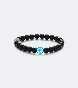 Ileana Makri Sterling Silver Beaded Bracelet - Black