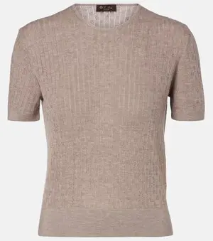 Loro Piana Cashmere And Silk Sweater - Beige