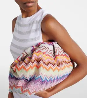 Missoni Jacquard Clutch - Multicoloured