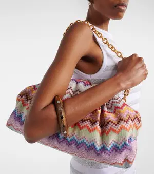 Missoni Jacquard Clutch - Multicoloured