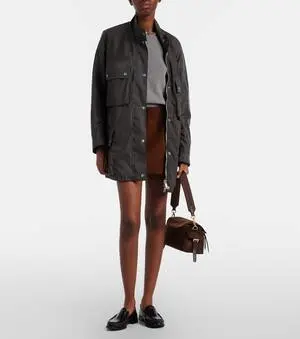 Prada Medium Re-nylon Shoulder Bag - Brown