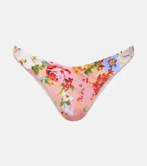 Roberto Cavalli Printed Bikini Bottom - Multicoloured