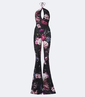 Roberto Cavalli Floral Jumpsuit - Multicoloured