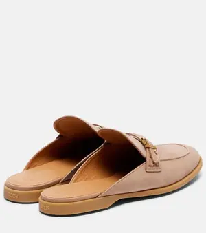 TOD'S Leather Mules - Beige