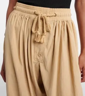 Isabel Marant Étoile Falcona Wide-leg Pants - Beige