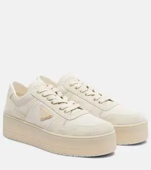 Prada Mid Calf Sneakers For Women