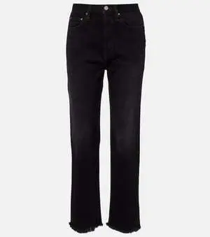 TOTEME Distressed Straight Jeans