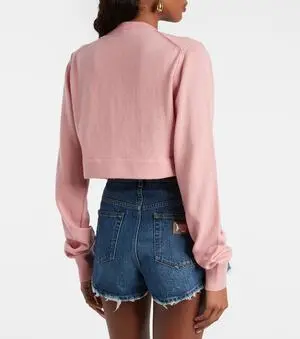 Dolce & Gabbana Embellished Cashmere-blend Cardigan