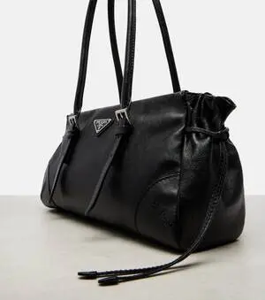 Prada Bonnie Medium Leather Tote Bag