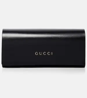 Gucci Square Sunglasses - Brown