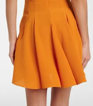 Saint Laurent Silk Satin Mini Dress