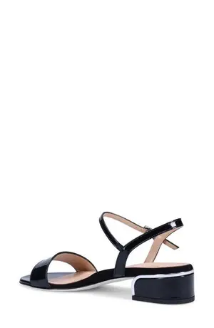 Ron White Emberly Leather Sandal - Onyx