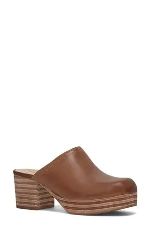 THE FRYE COMPANY Campus Leather Clog - Saddle