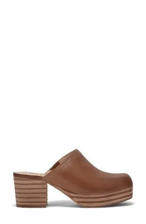 THE FRYE COMPANY Campus Leather Clog - Saddle